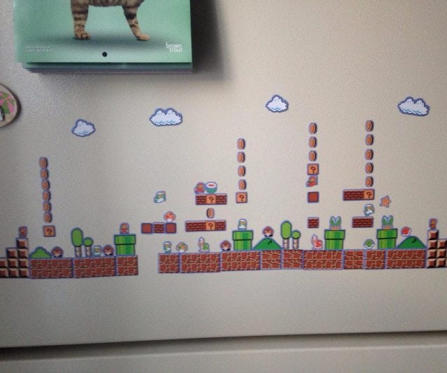 Super Mario Bros. Magnet Set | by Lucy Van | Medium