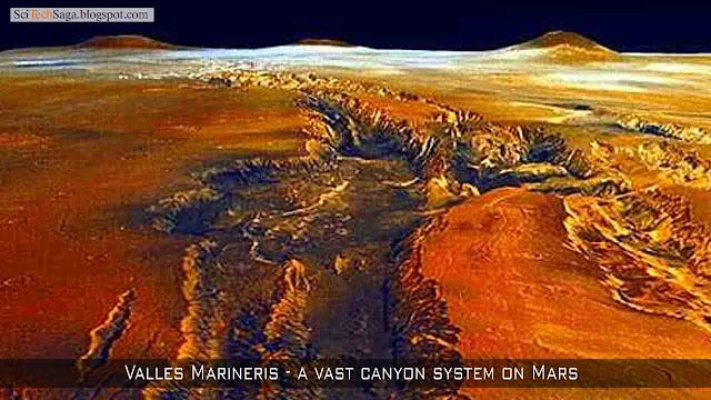 Exploring the Majestic Valles Marineris: A Spectacular Canyon System on ...