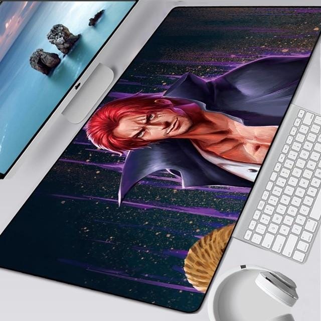 One Piece Merch — Red Haired Shanks Mouse Pad ANM0608 | by The Official ...