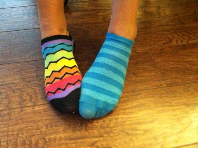 Mismatched Socks