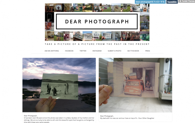 過去に撮影した写真を現在の場所と照らし合わせる「Dear Photograph」 | by junyamori | JUNYAMORI ...