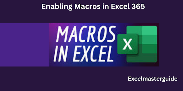 A Guide to Enabling Macros and Functions in Excel 365 | by Nuthalapatiramanarao | Dec, 2023 | Medium