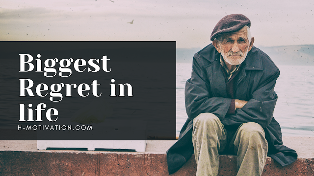 BIGGEST REGRET IN LIFE. Regret is always coming behind… | by H ...