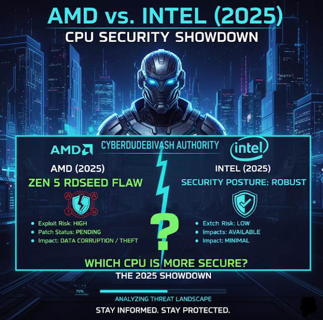 AMD vs. Intel (2025): Which CPU is More Secure After the Zen 5 RDSEED ...