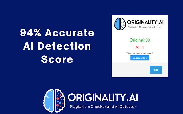 Review: Originality.AI — The Ultimate AI Content Detection Tool | by saketjha | Aug, 2023 | Medium
