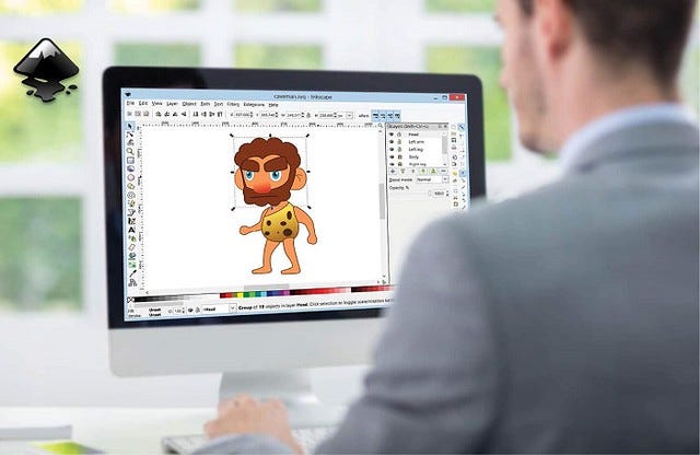 Drawing tablet for vector graphics design in Inkscape | by Lillehanna ...
