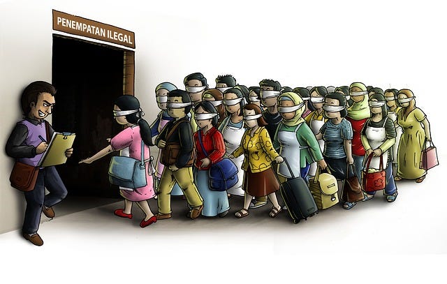 Human trading or death trading. Know the truth behind human trafficking ...