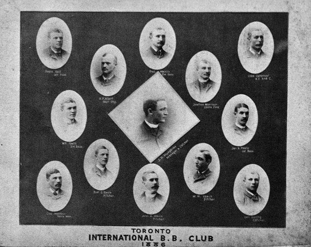 That time Toronto almost joined the National League…in 1886 | by ...