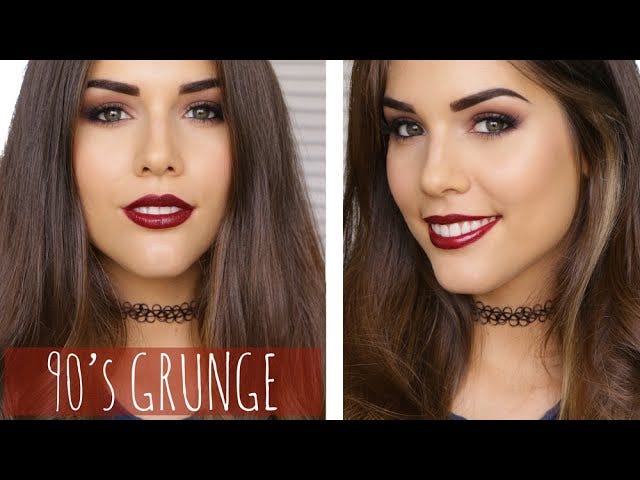 Easy 90’s Grunge Makeup Tutorial ft. Too Faced Chocolate Bar Palette ...