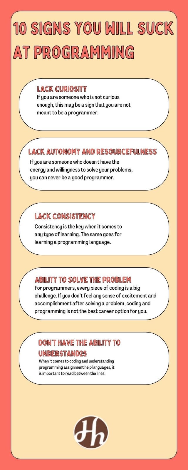 10 signs you will suck at programming | by Helpinhomework | Medium