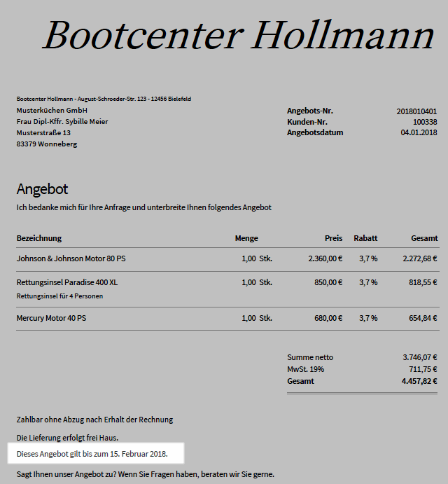 Angebotsbindung: Wie lange bin ich an mein Angebot gebunden? | by invoiz | Medium