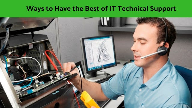 Ways to Have the Best of IT Technical Support | by ComputeZero | Medium