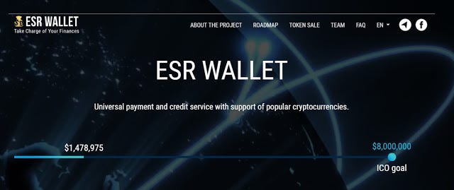 WHAT IS ESR Wallet?. The ESR Wallet venture has turned into… | by Anas ...