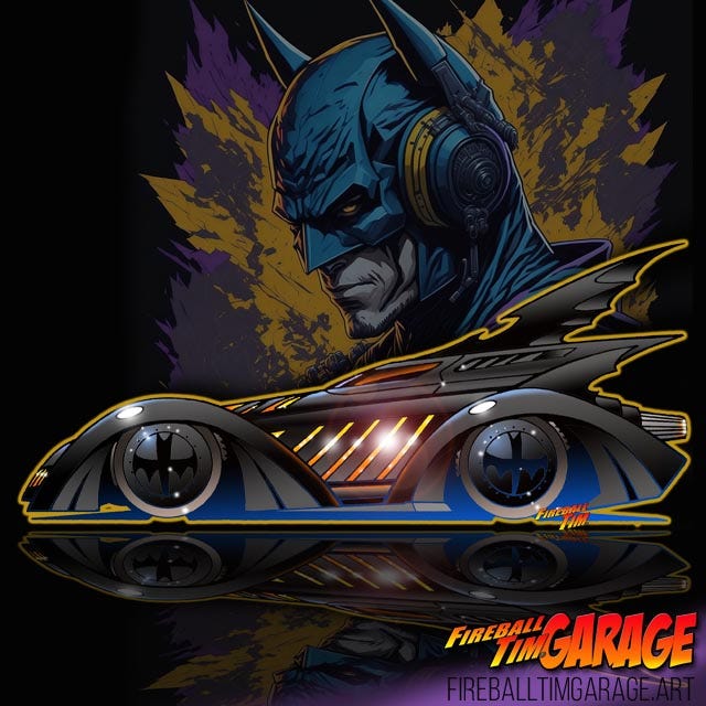 Fireball reveals the Concept Art EVOLUTION of the BATMOBILE | by ...