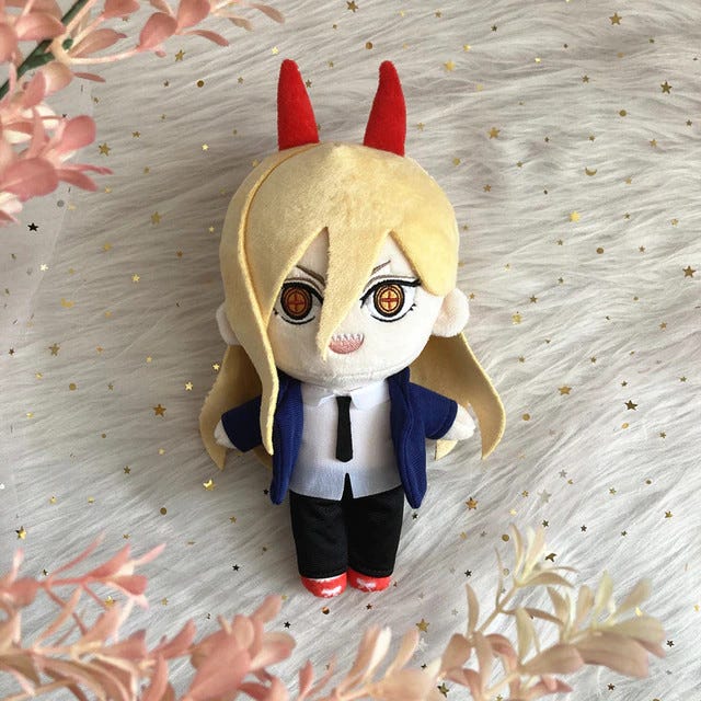 Chainsaw Man Power 20cm Soft Plushies - The Official JJBA™ Merchandise ...