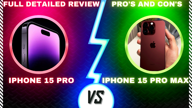 IPhone 15 Pro Vs IPhone 15 Pro Max: Which One Is Right For You? | AI ...