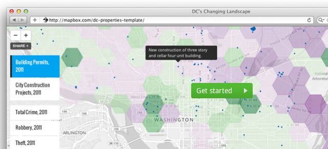 New Map Site Templates | by Mapbox | maps for developers