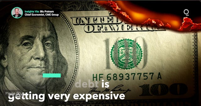 Interest Costs on the National Debt Surpass Defense & Medicare Spending ...