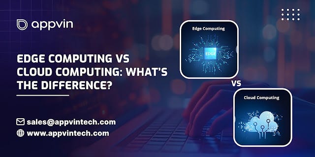 Edge Computing vs Cloud Computing: What’s the Difference? | by peter ...