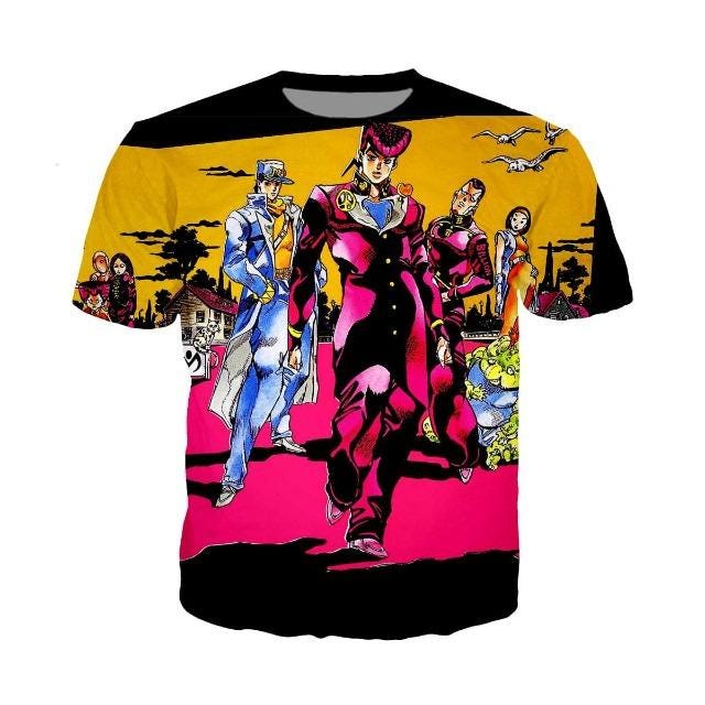 JoJo’s Bizarre Adventure Diamond is Unbreakable Stylish T-Shirt | by ...