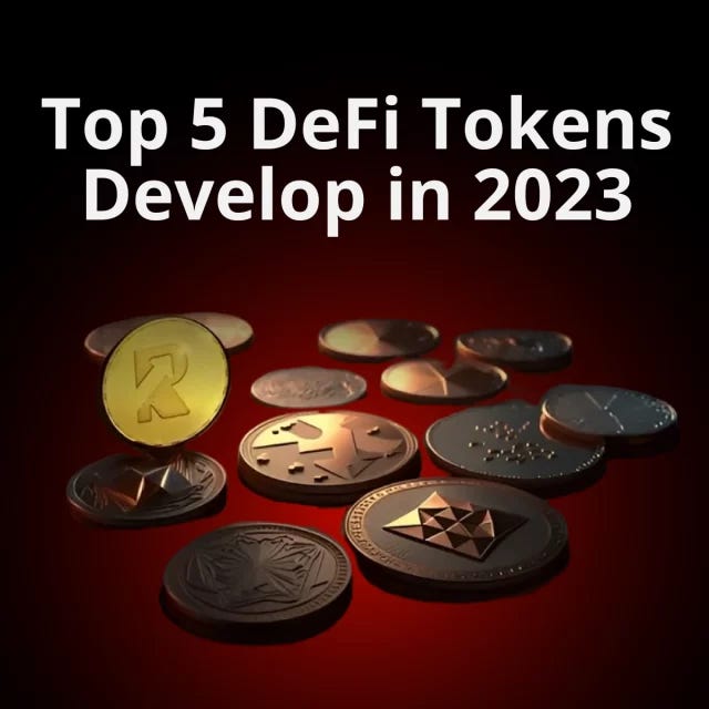 Top 5 DeFi Tokens to Develop in 2023 | by Spiegeltechnologies | Sep, 2023 | Medium