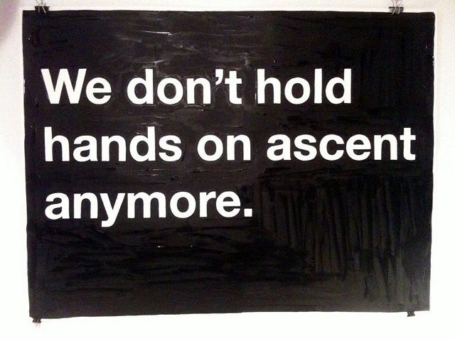ascent | by Michele Catalano | writing out loud | Medium
