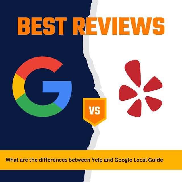 What are the differences between Yelp and Google Local Guide? | by ...