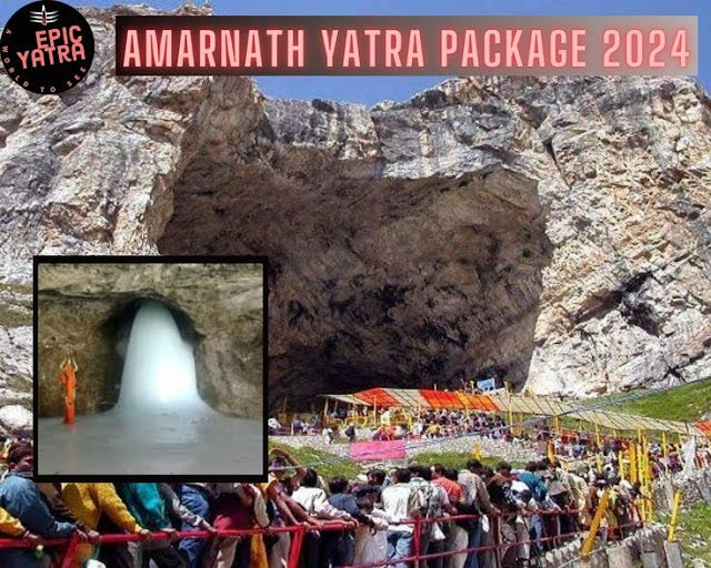 Amarnath yatra 2024: registration, tour package, helicopter booking, gufa darshan. | by Shailesh ...