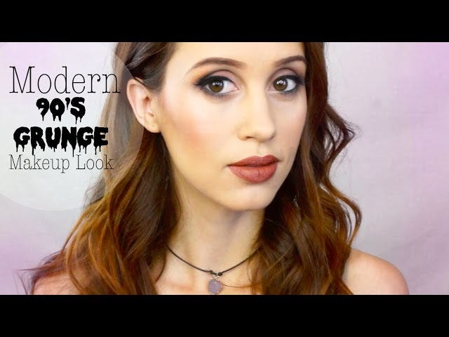 Modern 90’s Grunge Makeup Tutorial #90s Grunge Makeup - Grunge Makeup ...