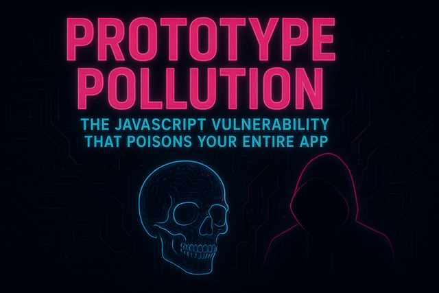Prototype Pollution: The JavaScript Vulnerability That Poisons Your Entire App ☣️ | by ...
