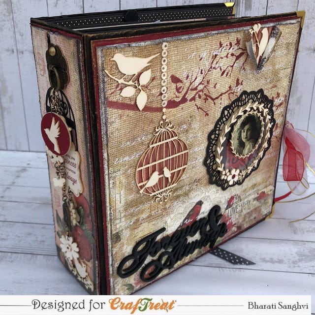 Scrapbook Cover Template