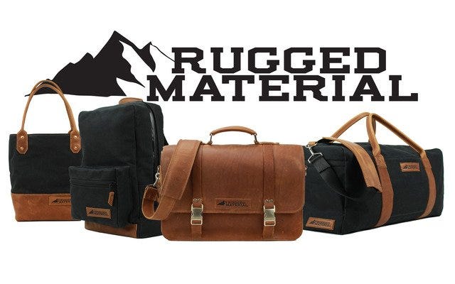 Utah-Based Leather Goods Startup “Rugged Material” Smashes Kickstarter ...
