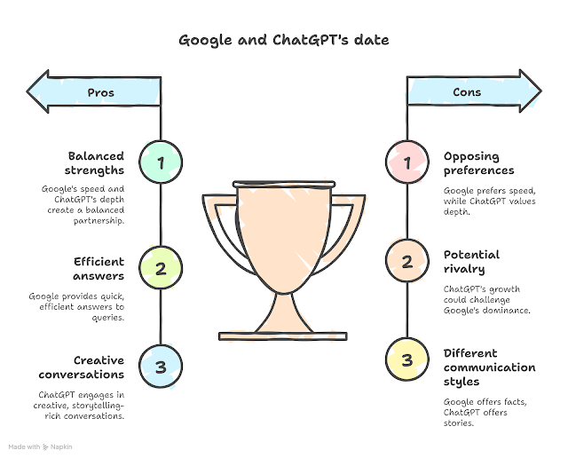 “What If Google and ChatGPT Fell in Love? Here’s the Whole Mess” | by ...