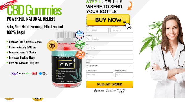Activgenix CBD Gummies【𝕊𝕦𝕡𝕣𝕖𝕞𝕖 𝔽𝕠𝕣𝕞𝕦𝕝𝕒】- Reduces Chronic Pain ...