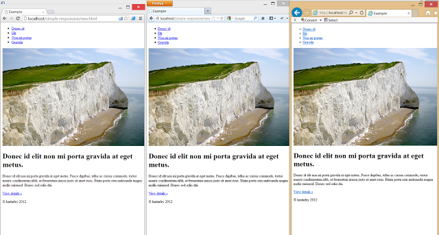 Responsive, cross browser, object orientated | by Kim T | Creative ...