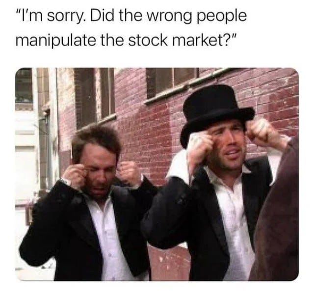 The Stock Market. - Meme Party