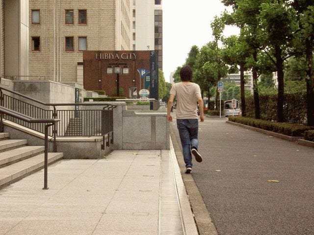 running from camera in Japan#37 - Running from Camera in Japan - Medium