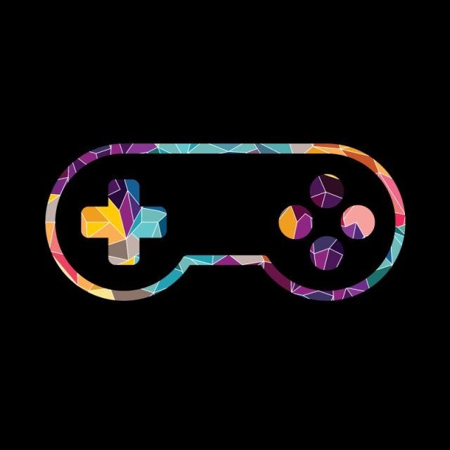 Joystick Video Game Vector Design Images, Colorful Video Game Console ...