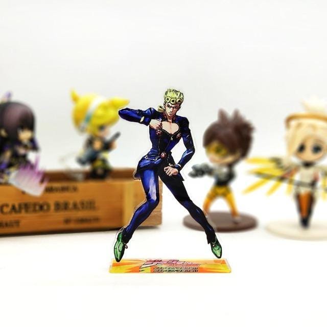 JoJo’s Bizarre Adventure Figures & Toys — Giorno Giovanna Pose Figure ...
