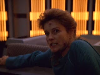 Captain Janeway Angry