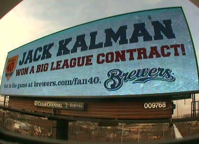 Brewers Sign Jack Kalman to Major League Contract! | by Caitlin Moyer ...