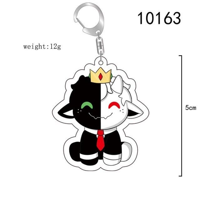 Ranboo Split Cute Plush Keyring - Ranboo Merchandise Shop - Medium