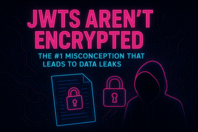 JWTs Aren’t Encrypted: The #1 Misconception That Leads to Data Leaks | by InstaTunnel | Sep ...