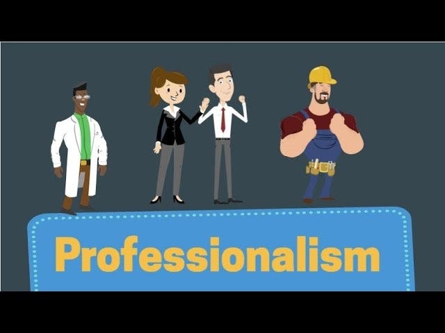 Why maintaining Professionalism is important & How it Benefits Us | by ...
