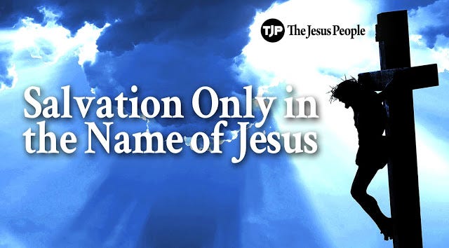 Jesus Salvation