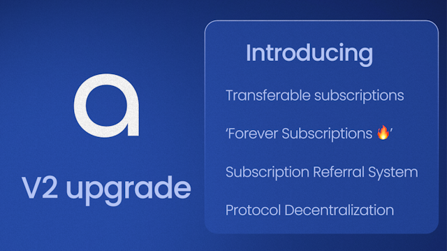 액세스 프로토콜 V2 업그레이드 소개 액세스 프로토콜 V2와 완전한 탈중앙화를 위한 로드맵을 소개합니다 By 액세스 프로토콜 Access Protocol Medium