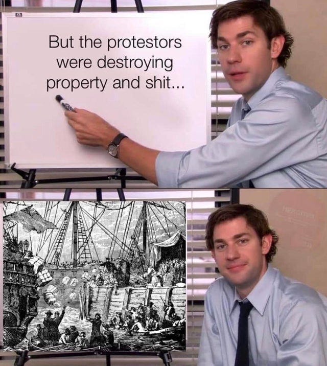 Boston Tea Party Meme