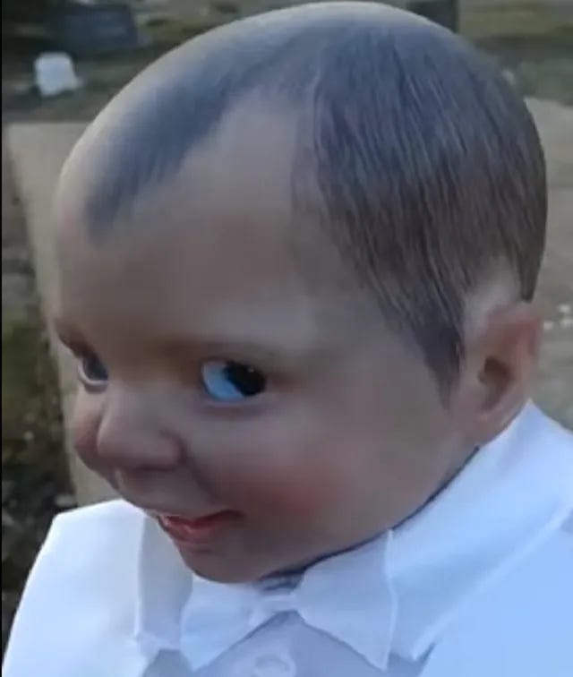 Baby Vampire Doll Video Goes Viral | by Terry Larch | freaklore | Medium