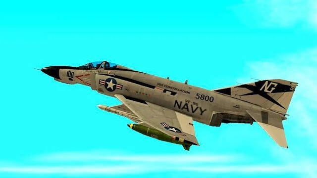 GTA San Andreas: F-4J PHANTOM II Showtime 100 | For PC - Gtagamingszone ...