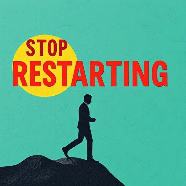 Stop Restarting Every Month — Build Real Momentum | by Next Level ...